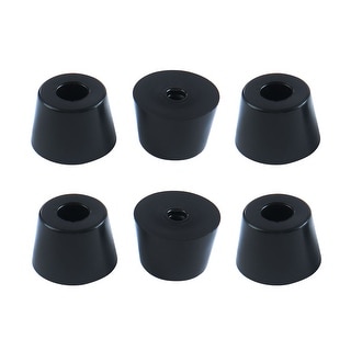 6pcs Feet Bumpers Table Amplifier Speaker Cabinet Leg Pad D27x21xH18mm ...