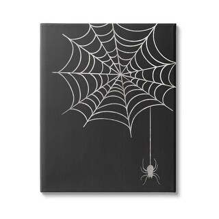 Stupell Dangling Spider Web Insect Canvas Wall Art, Design by Taylor ...