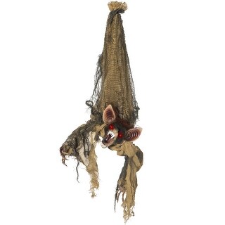 Halloween Decorations Hanging Bat Opening Month, Animated Prop with ...