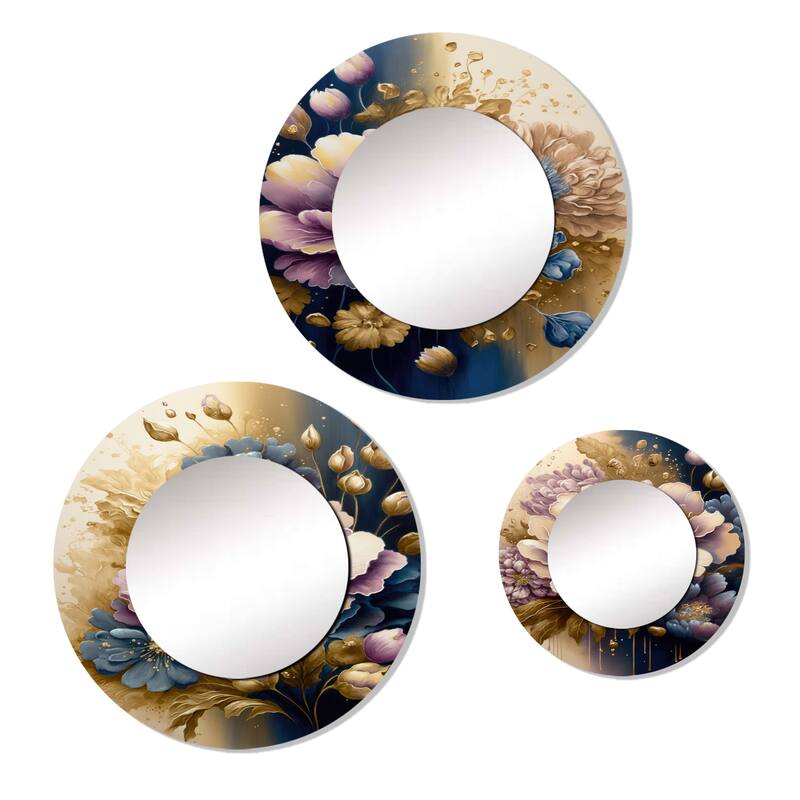 Designart "African Mystique Tribes Masks" African Tribes Mirror Set Of ...