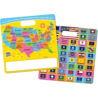 U.S. Map/Flags Smart Poly Busy Board - Bed Bath & Beyond - 36298208