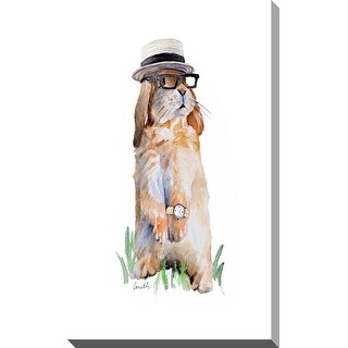 "Modern Bunny II" Print on Canvas - Bed Bath & Beyond - 36038779