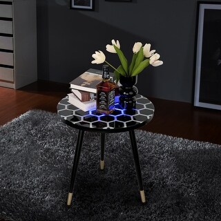 20" Interactive Sensor Table Glowing Side Table - 20" X 20" - Bed Bath ...