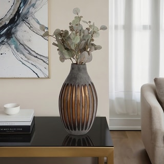 Sagebrook Home Elegant Abbot Large Glass Vase Perfect For Home Decor ...