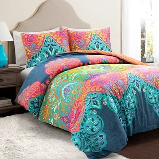 bright coloured duvet sets