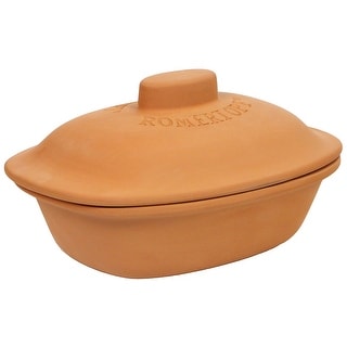 Romertopf by Reston Lloyd Trend Series Glazed Natural Clay Cooker ...