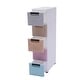 Stackable Vertical 5 Drawers Storage Cabinet Clothes Storage Box - 8*16 ...
