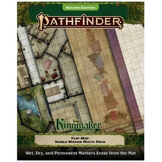 Pathfinder Flip Mat: Kingmaker Adventure Path Noble Manor Multi Pack ...