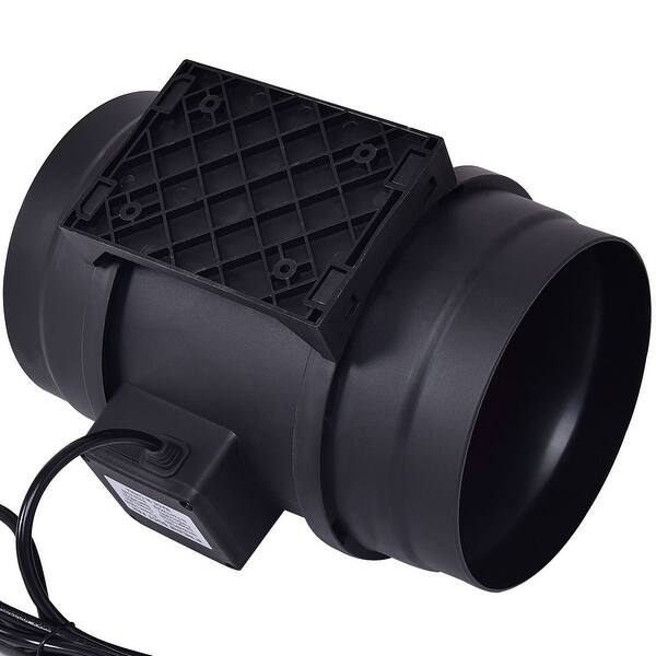 Costway 6" Inch Inline Duct Fan Ventilation Exhaust Plastic Fan with ...