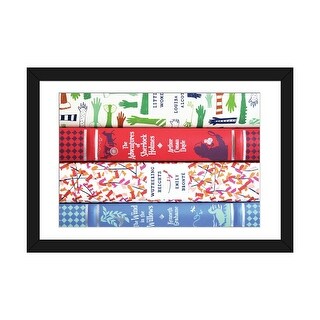 iCanvas "Pretty Book Stack Part III" by Andrea Tarwater PFA - Bed Bath ...