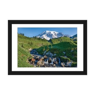 iCanvas "Washington State, Mount Rainier National Park, Edith Creek and ...