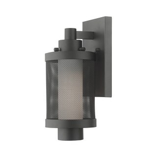 Livex Lighting Nottingham Single Light 12" Tall Outdoor Wall Sconce ...