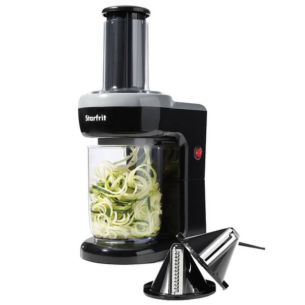 Starfrit Electric Veggie Spiralizer - Zoodle Maker - Bed Bath & Beyond ...