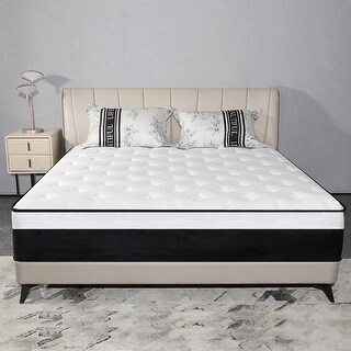 12 Inch Premium Memory Foam Pocket Spring Mattress - Bed Bath & Beyond ...