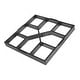 Walk Maker 8 Grid Polygon Concrete Cement Stepping Stone Path Paver ...