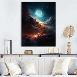 Designart "Imagine Space Ii" Space Wall Art Prints - Bed Bath & Beyond ...