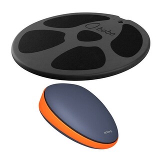 Bobo Home Balance Board (Gray) and Activ5 Fitness Device Bundle - Bed ...