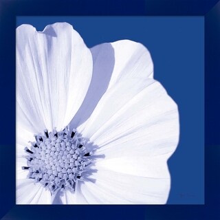 Marie-Elaine Cusson 'Flower Pop blue III' Framed Art - Bed Bath ...