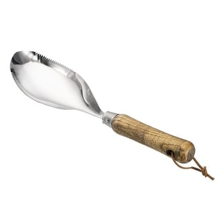 Potting Trowel Small Spade Digging Spoon Garden Tool w Handle Silver ...