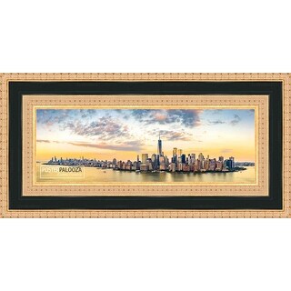 40x14 Traditional Gold Wood Picture Panoramic Frame - Panoramic Poster ...