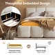 Christopher Knight Home Boucle Upholstered Grounded Bed Block-shape ...
