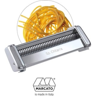 Marcato Atlas Spaghetti Chitarra Cutter Attachment Works with Atlas 150 ...