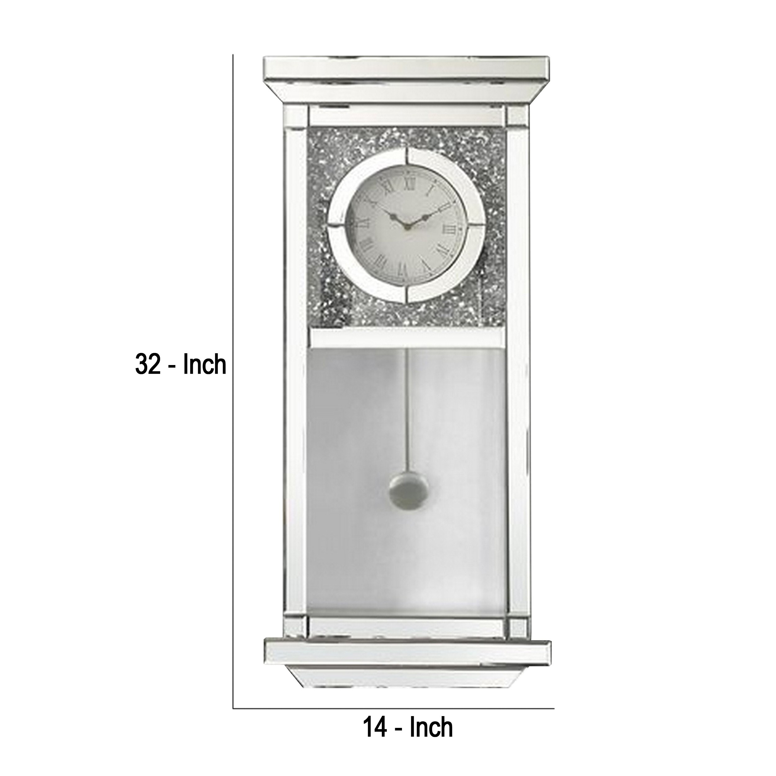pendulum clock white