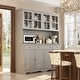 Bookcase Buffet Hutch Storage Pantry Cabinet Sideboard Storage Cabinet ...