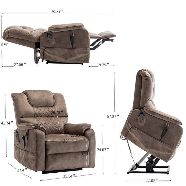 Adjustable Electric Lounge Chair Effortless Remote Control Operation ...