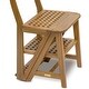 Teak Step Ladder/Chair - Bed Bath & Beyond - 33133860