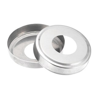 Round Escutcheon Plate 24pcs 201 Stainless Steel Pipe Cover for 28.5mm ...