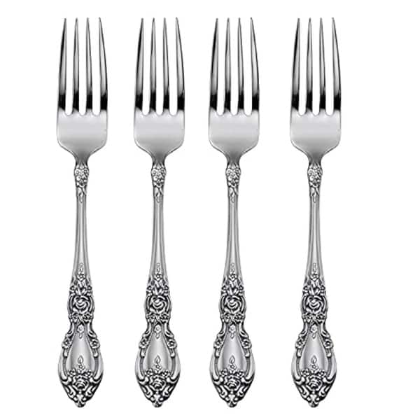 Oneida Wordsworth Everyday Flatware Dinner Forks, Set Of 4 - Bed Bath ...