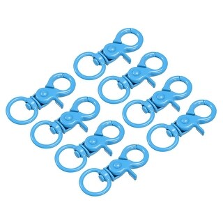 44mm Swivel Clasps Lanyard Snap Hook Claw Clasp for DIY Blue, 8Pcs ...