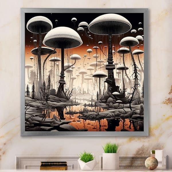 magic forest wall art