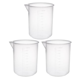 3pcs Measuring Cup Labs PP Plastic Graduated Beakers - Bed Bath ...