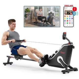 Sunny Smart Magnetic Rowing Machine RW523043 - Bed Bath & Beyond - 41882835