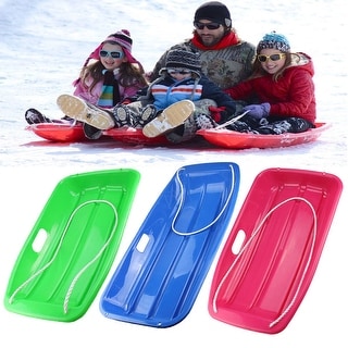 AGPTEK Snow Sled, Winter Durable Snow Sledge Board Snow Seats for Child ...