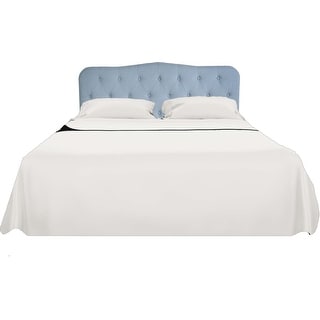 Ariana Upholstered Bed-In-A-Box in Powder Blue - Bed Bath & Beyond ...