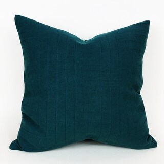 Jiti Indoor Streams Linear Embroidered Patterned on Dyed Linen Square ...