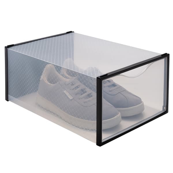Simplify Set of 12 Stackable Shoe Boxes - 13.15"x 9"x 5.7" - Bed Bath & Beyond - 38316436