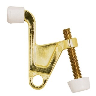 Design House 202416 Jumbo Hinge Pin Door Stop - Polished Brass - Bed ...