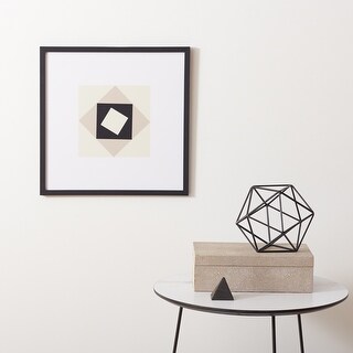 SAFAVIEH Fryni Across Many Oceans 16-inch Square Framed Wall Art - Bed ...