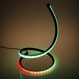 14.5" RGB Spiral Helix Table Lamp - Bed Bath & Beyond - 34459771