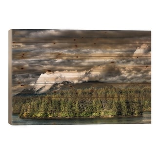 Tofino Storm Print On Wood by MScottPhotography - Multi-Color - Bed ...