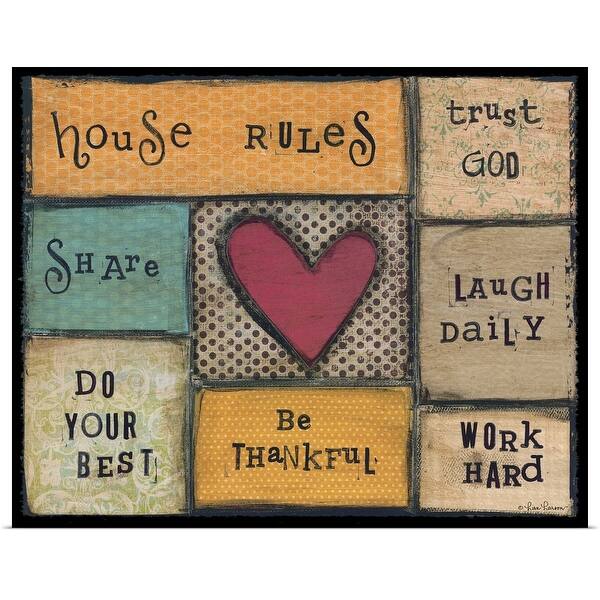 house rules print