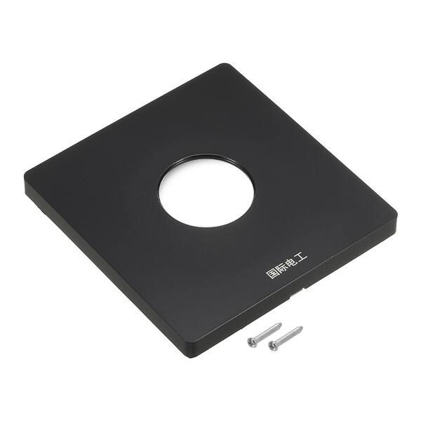 Grommet Wall Plate PC Decoration Wall Panel with 1.5 Inch Cable Through ...