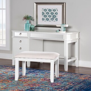 Bethal 2-Piece Vanity Set, Includes Vanity with Flip-Top Mirror, and ...