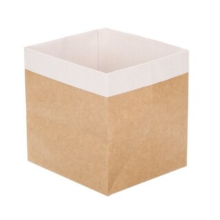 19x17x19cm Paper Bag without Handle, 6 Pack Flower Bouquet Packaging ...