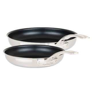 Viking 3-Ply Stainless Steel 2-Piece Nonstick Fry Pan Set - Bed Bath ...