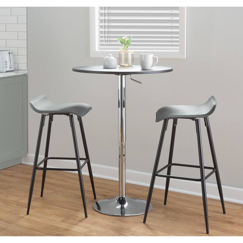 Porch & Den Tower Ale Fixed-Height Bar Stool (Set of 2) - On Sale ...